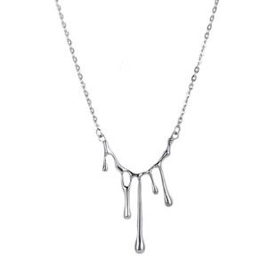 Jewelry | Melting Metal Dripping Droplet Blood Liquid Water Goth Edgy ...